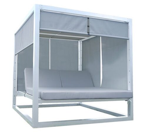 DAYBED DELTA ALUMINIO – COJIN – CORTINAS – Sitmobel