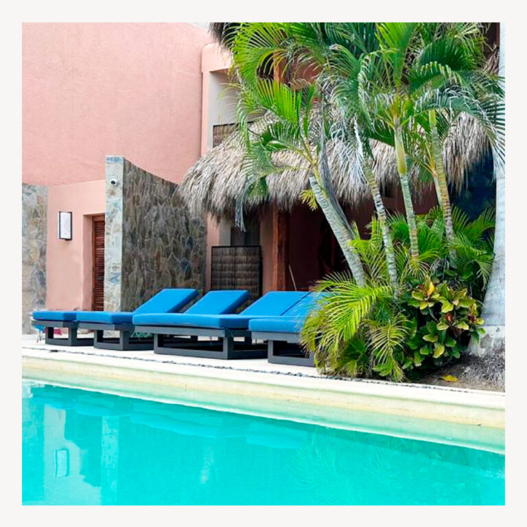 CAMA TULUM INDIVIDUAL ALUMINIO – COJIN – Sitmobel