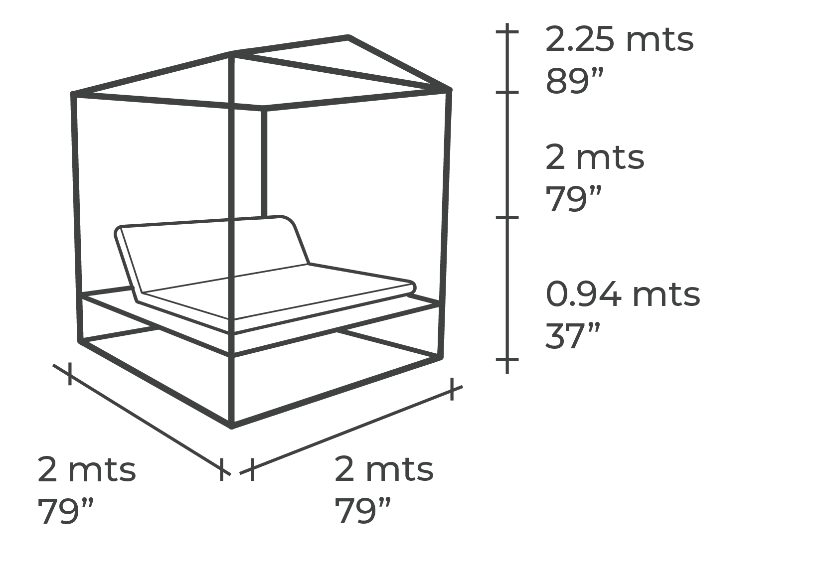 Daybed Palmilla – Sitmobel